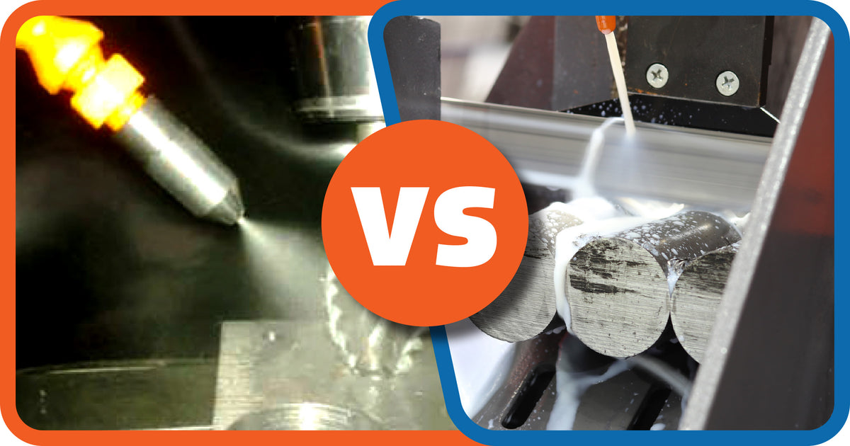 Comparing Coolant Methods for Your Bandsaw: Spray Mist vs. Flood ...